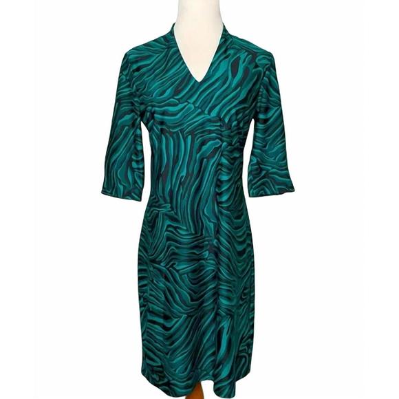 Jude Connally | Dresses | New Jude Connally Carla Dress In Zebra Jade ...